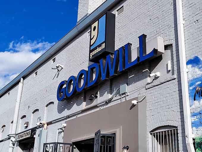 That iconic smiling logo welcomes you to Denver's treasure trove where bargain hunting becomes an Olympic sport.