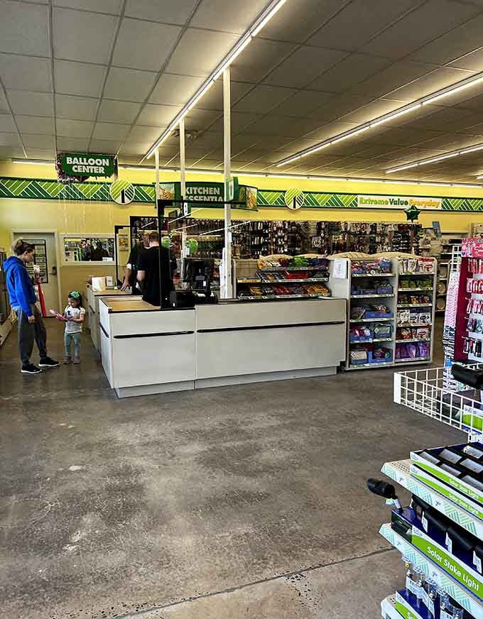 The interior beckons like a beacon of budget-friendly hope in Plantsville's retail landscape.