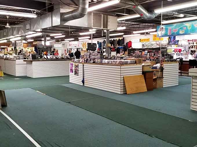 Inside this treasure trove, vendor stalls stretch out like a bargain hunter's fever dream come gloriously true.