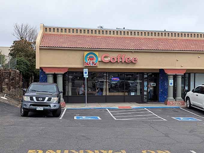 From the outside, it's just another strip mall spot, but inside awaits pure psychedelic breakfast magic.