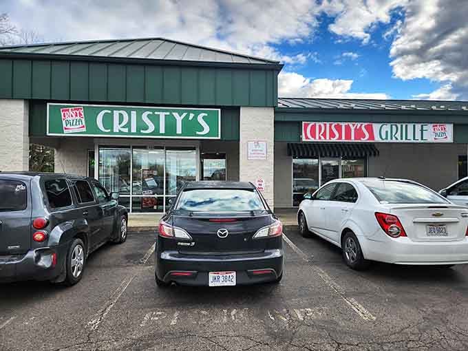 When the parking lot's this full, you know the locals have found something worth coming back for.