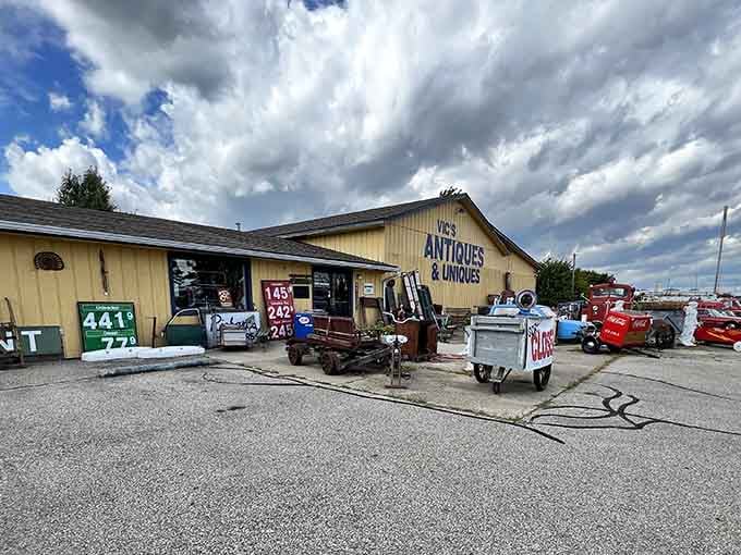 The unassuming exterior hides a treasure trove that'll make your inner collector's heart skip several beats.