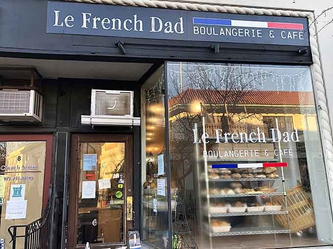The storefront promises authentic French baking, and spoiler alert: it absolutely delivers on that promise every single time.