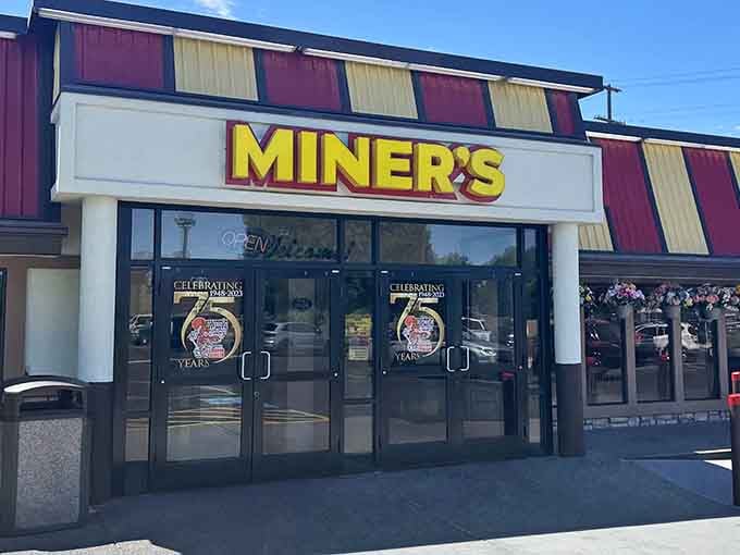 That bold yellow sign isn't just announcing a restaurant&mdash;it's declaring a burger revolution in Yakima.
