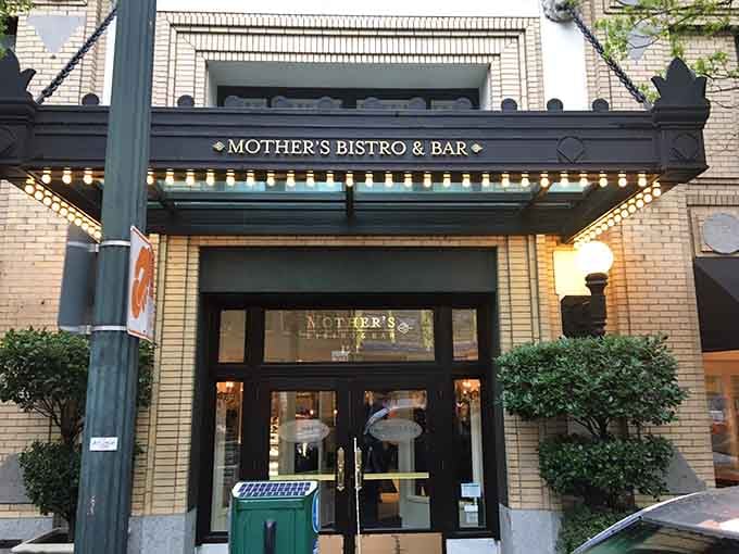 That classic marquee isn't just decoration; it's been beckoning hungry Portlanders to comfort food paradise for years.