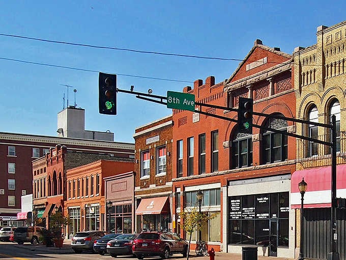 The historic architecture along St. Cloud's main streets creates an inviting atmosphere where people actually want to spend time.
