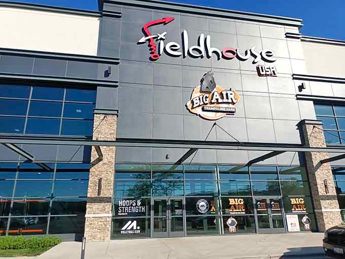 The modern fortress of fun awaits, where gravity goes to retire and kids' energy finally meets its match.