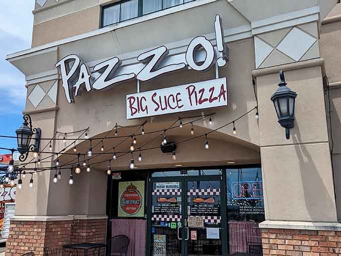 That "Pazzo!" sign isn't just branding, it's a fair warning about what you're getting yourself into.
