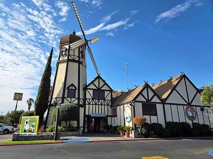 Those windmills have been guiding hungry travelers off Interstate 5 like a delicious, Danish-themed lighthouse for generations.