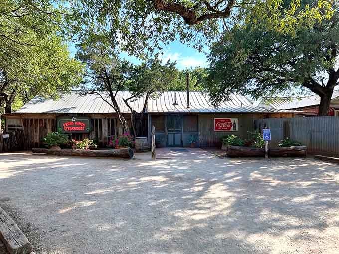 When a restaurant looks this inviting from the outside, you know something magical is happening inside those weathered walls.