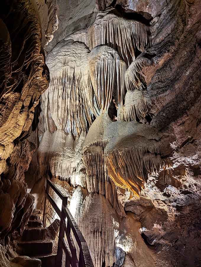 Descending into wonder where every step reveals another reason to forget your phone exists for once.