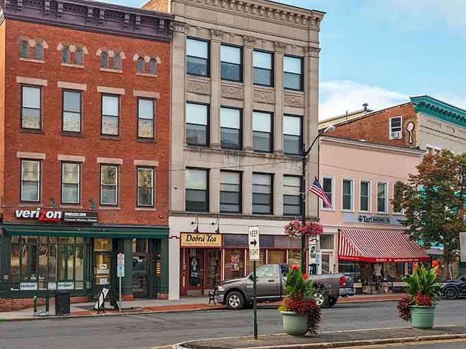 Downtown Northampton's historic architecture proves that charm doesn't require a Boston zip code or mortgage payment.