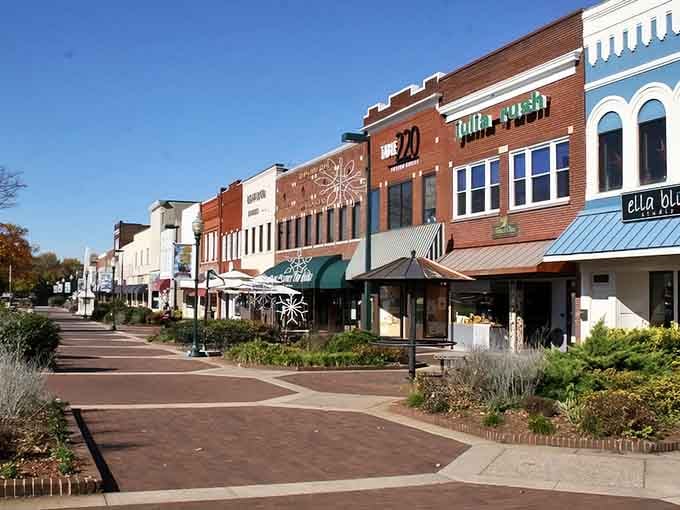 Downtown Hickory proves small-town charm doesn't require sacrificing walkability, shops, or your entire pension fund.