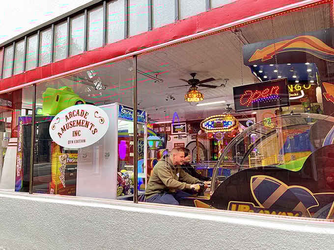 Step inside where every quarter becomes a time machine to America's entertainment golden age.