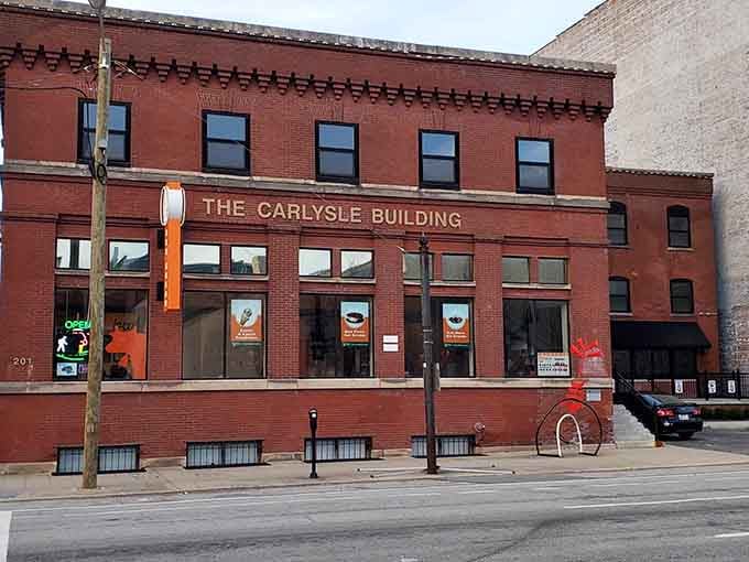 The Carlysle Building stands proud in downtown Louisville, housing a sweet secret that's been around since the Civil War era.