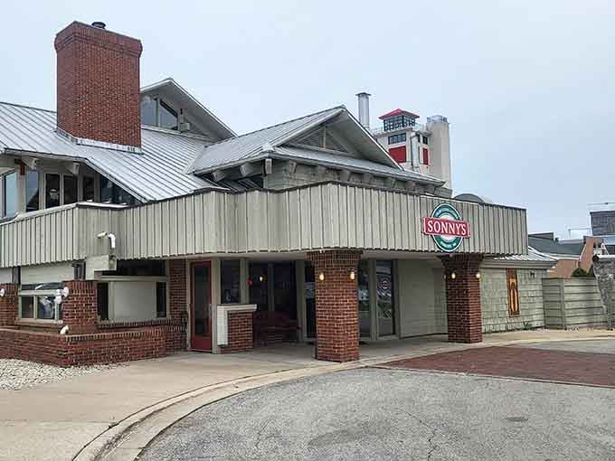 The brick and beam exterior promises comfort food, and boy does it deliver on that promise.