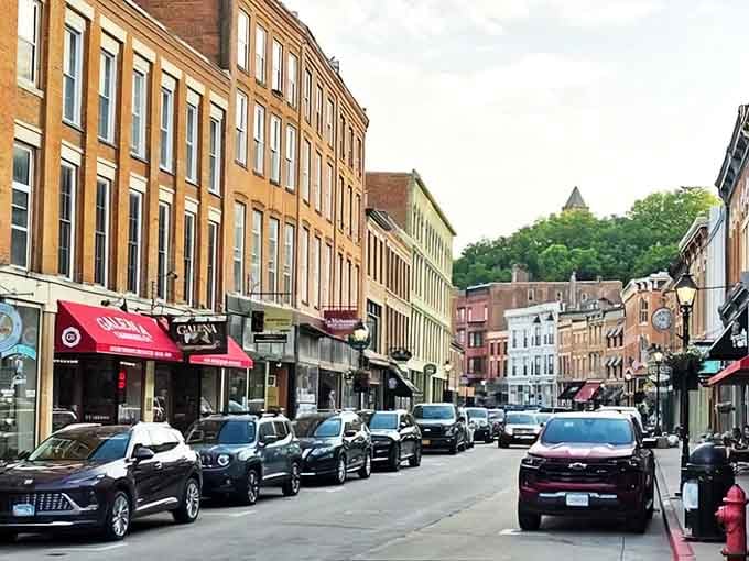 Main Street's blend of brick and charm proves that some things really do get better with age.