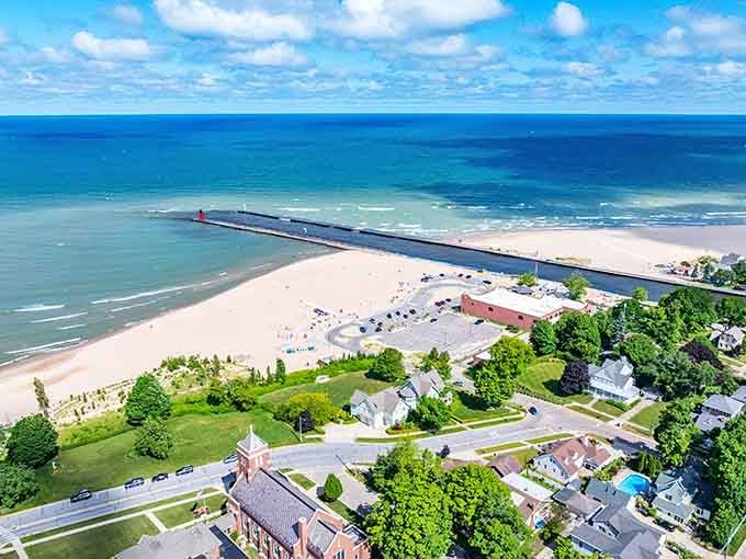 That moment when you realize paradise doesn't require a passport, just a tank of gas and decent directions.