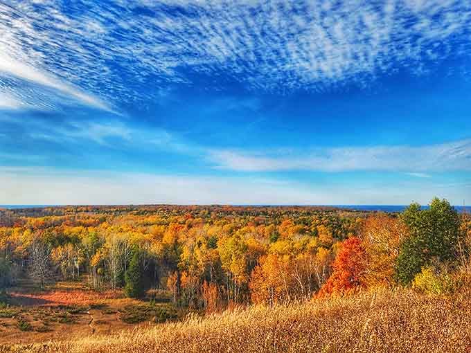 When autumn decides to show off in Wisconsin, it doesn't hold back one bit.