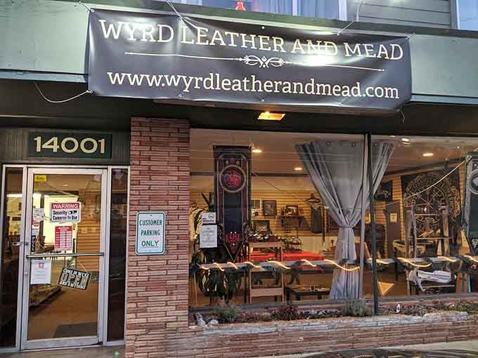 From the outside, you'd never guess there's a full medieval tavern hiding beneath this unassuming Portland storefront.