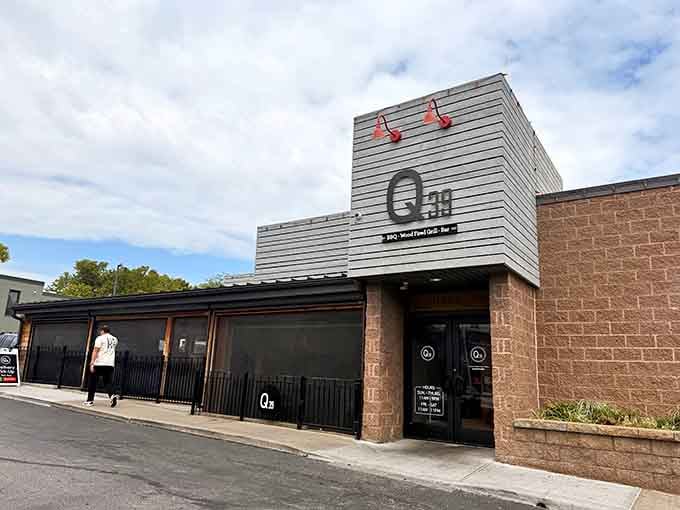 That modern exterior with its distinctive signage makes finding your next great barbecue meal refreshingly easy.