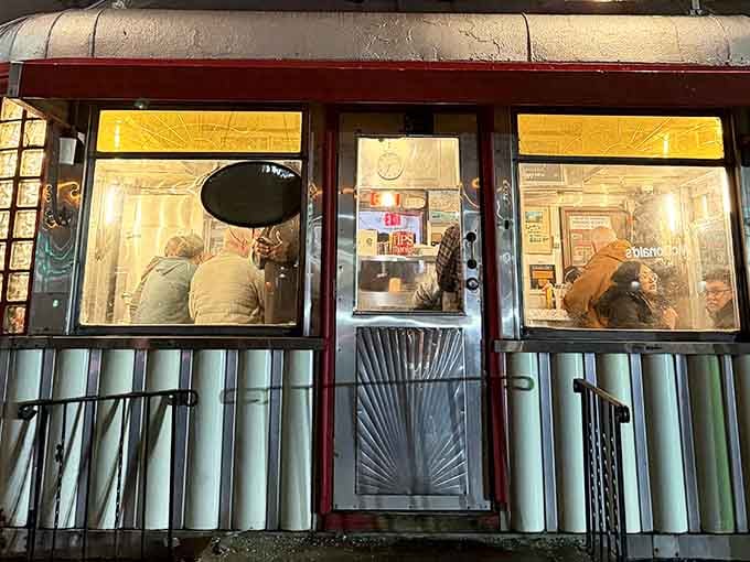 Even from the outside, you can practically smell the griddled onions calling your name from blocks away, resistance futile.