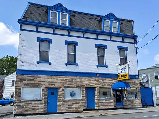 When a building becomes a work of art, you know the food inside takes itself seriously too.