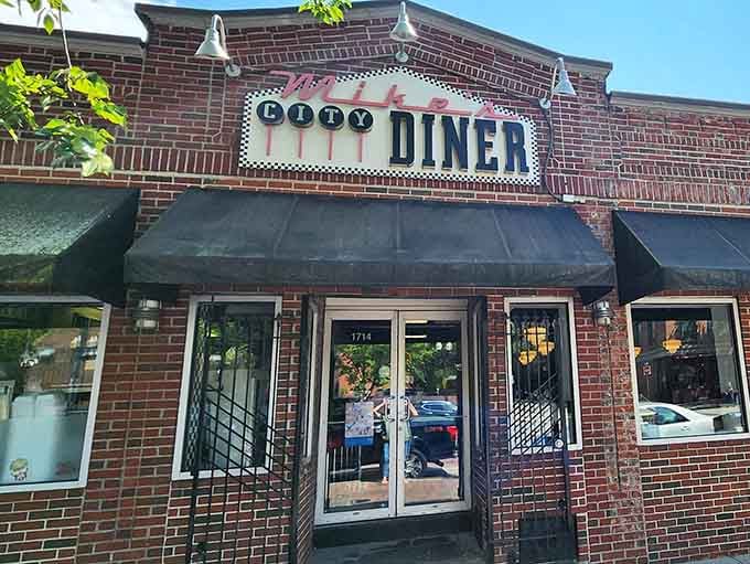 That classic brick facade and vintage signage practically whisper "come in, we've been waiting for you."