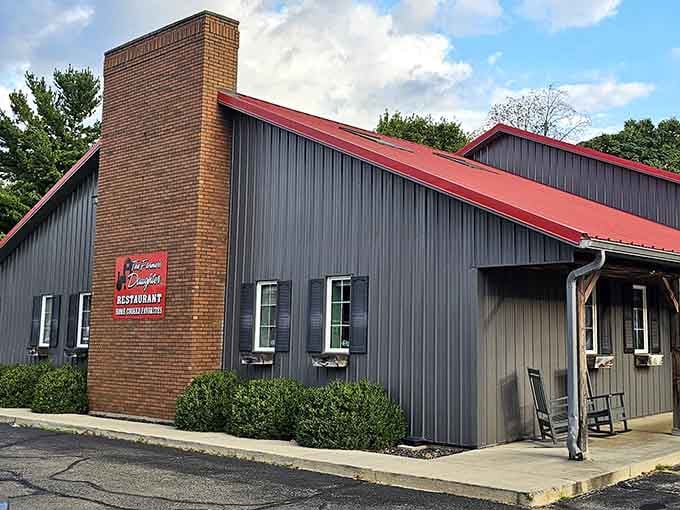 The barn-style architecture promises comfort food, and spoiler alert: it delivers on that promise spectacularly every single time.