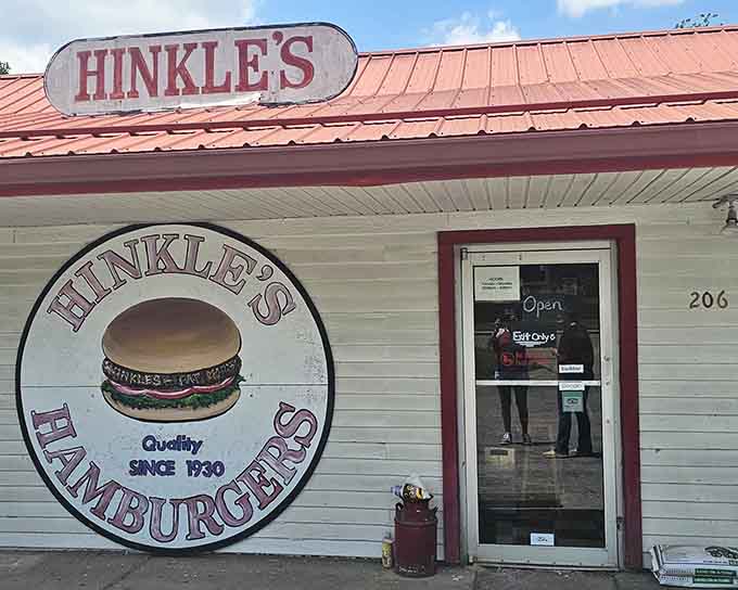 That circular sign isn't just decoration&mdash;it's a promise of quality that's been kept since 1930, one burger at a time.