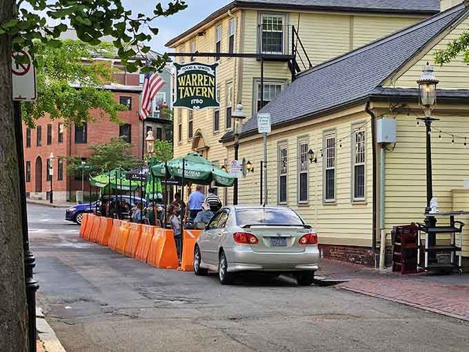 That yellow clapboard exterior has been welcoming hungry souls since the Revolution&mdash;literally, not metaphorically.