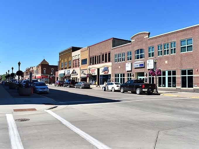 Clean sidewalks and fresh facades prove small-town pride never goes out of style, even in 2024.