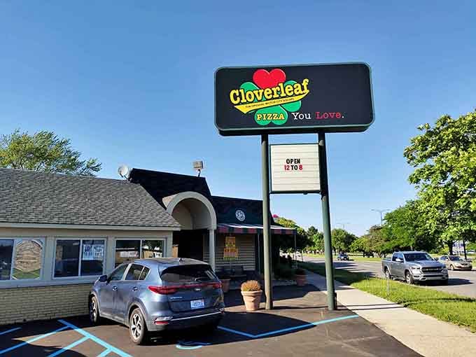 When the parking lot's this full on a regular day, you know something magical's happening inside those walls.