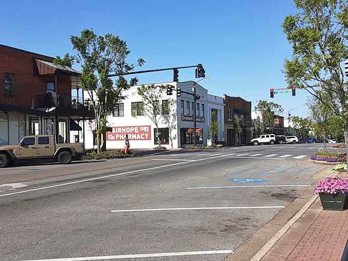 Downtown Fairhope's charming streets practically beg you to slow down and browse every single shop.