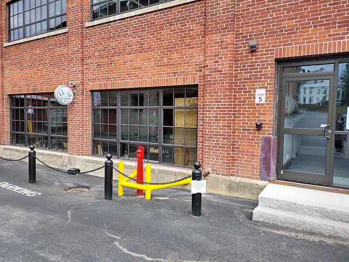 That red brick exterior hides one of Fitchburg's best-kept secrets, just waiting to fuel your weekend adventures.