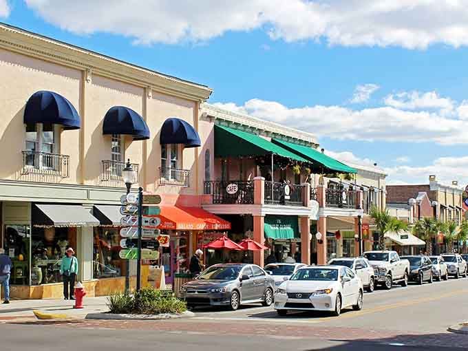 Downtown Mount Dora serves up that small-town charm Florida forgot it had hiding in plain sight.