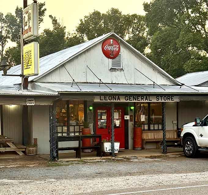 That vintage Coca-Cola sign and weathered wood exterior aren't fooling anyone&mdash;this humble storefront hides culinary greatness within.