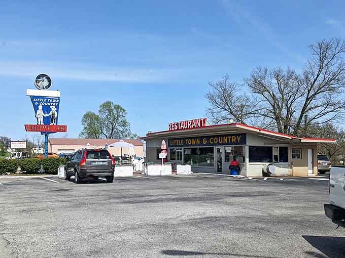 The vintage sign out front practically waves you in like an old friend welcoming you home.