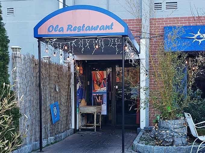 That blue awning isn't just decoration &ndash; it's your gateway to flavors that'll make you forget about winter.