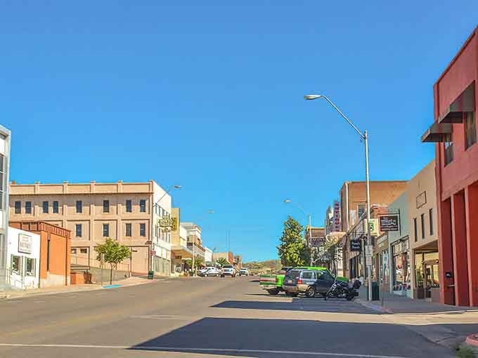 Wide streets and mountain views remind you that some Arizona towns never needed to reinvent themselves.