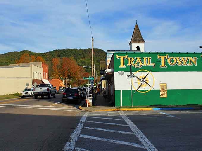 Mountains frame this charming downtown where trails meet civilization, and adventure pauses for a friendly hello.