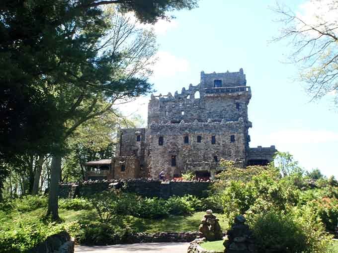 When your Connecticut castle looks more authentic than half the tourist traps in Europe, you know someone did something right.