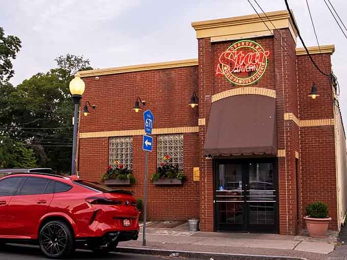 That brick facade has witnessed more pizza pilgrimages than most churches have seen Sunday services.