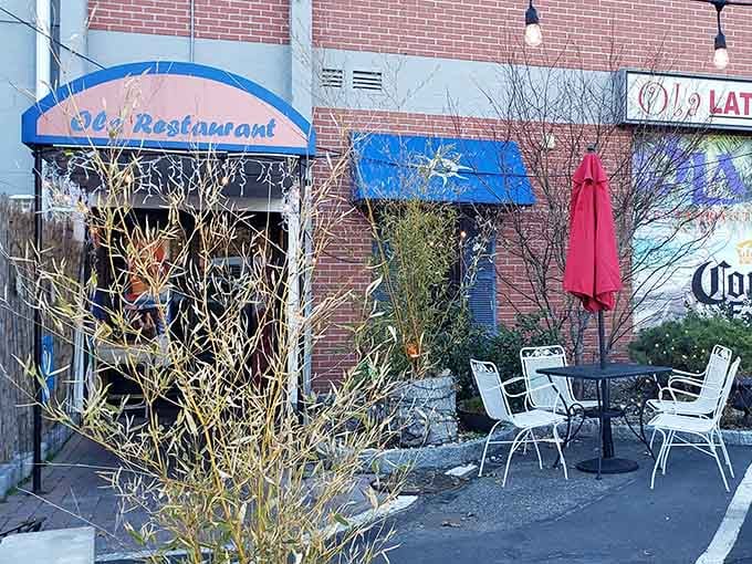 That blue awning isn't just decoration &ndash; it's your gateway to flavors that'll make you forget about winter.
