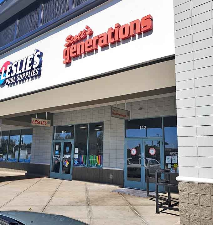That unassuming storefront holds the kind of sandwich that'll make you rethink your entire lunch strategy.