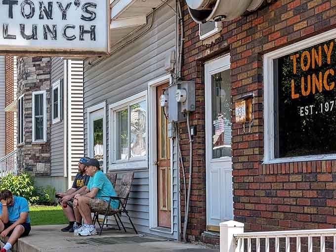 That brick exterior might look humble, but inside lies burger greatness that's drawn pilgrims for decades.