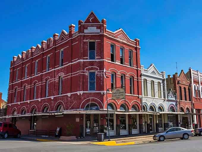 Classic Texas architecture meets small-town charm on Lockhart's historic square, where barbecue dreams come true daily.