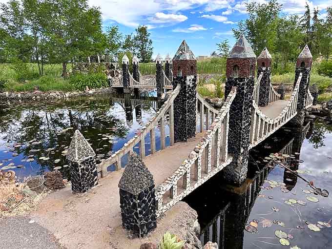 Fairy tale architecture meets lily pad paradise in this whimsical corner of Central Oregon's most delightful obsession.