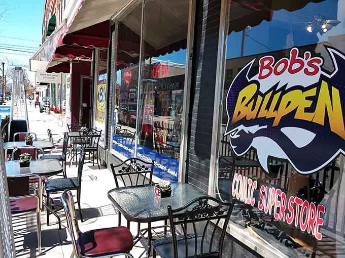 1. there's a superhero themed restaurant in michigan and it's everything you've ever dreamed of