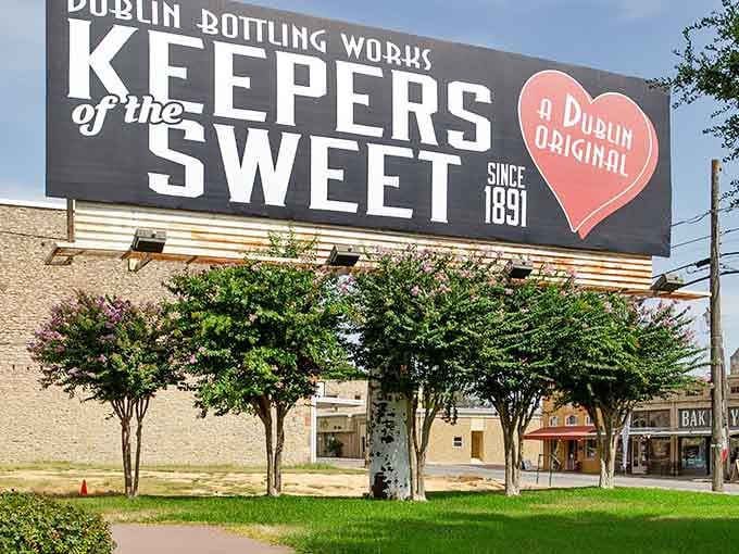 This iconic mural celebrates Dublin's sweet legacy, standing proud like a delicious time capsule you can't help but photograph.